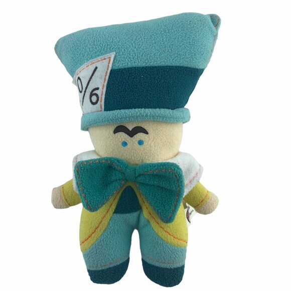 Disney | Toys | Pookalooz Mad Hatter Plush Stuffed Animal Alice In ...